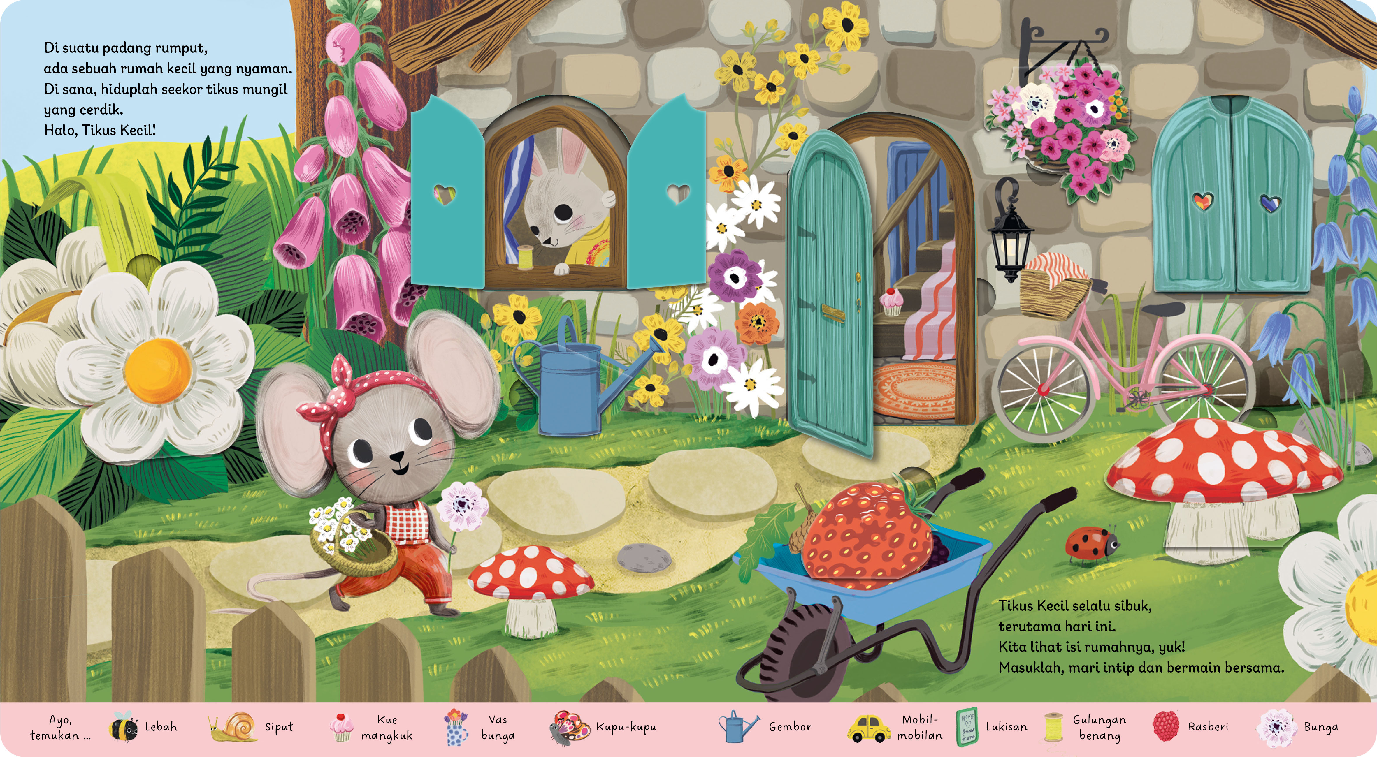 Lift the Flap Seek & Find: Sisi si Tikus Kecil