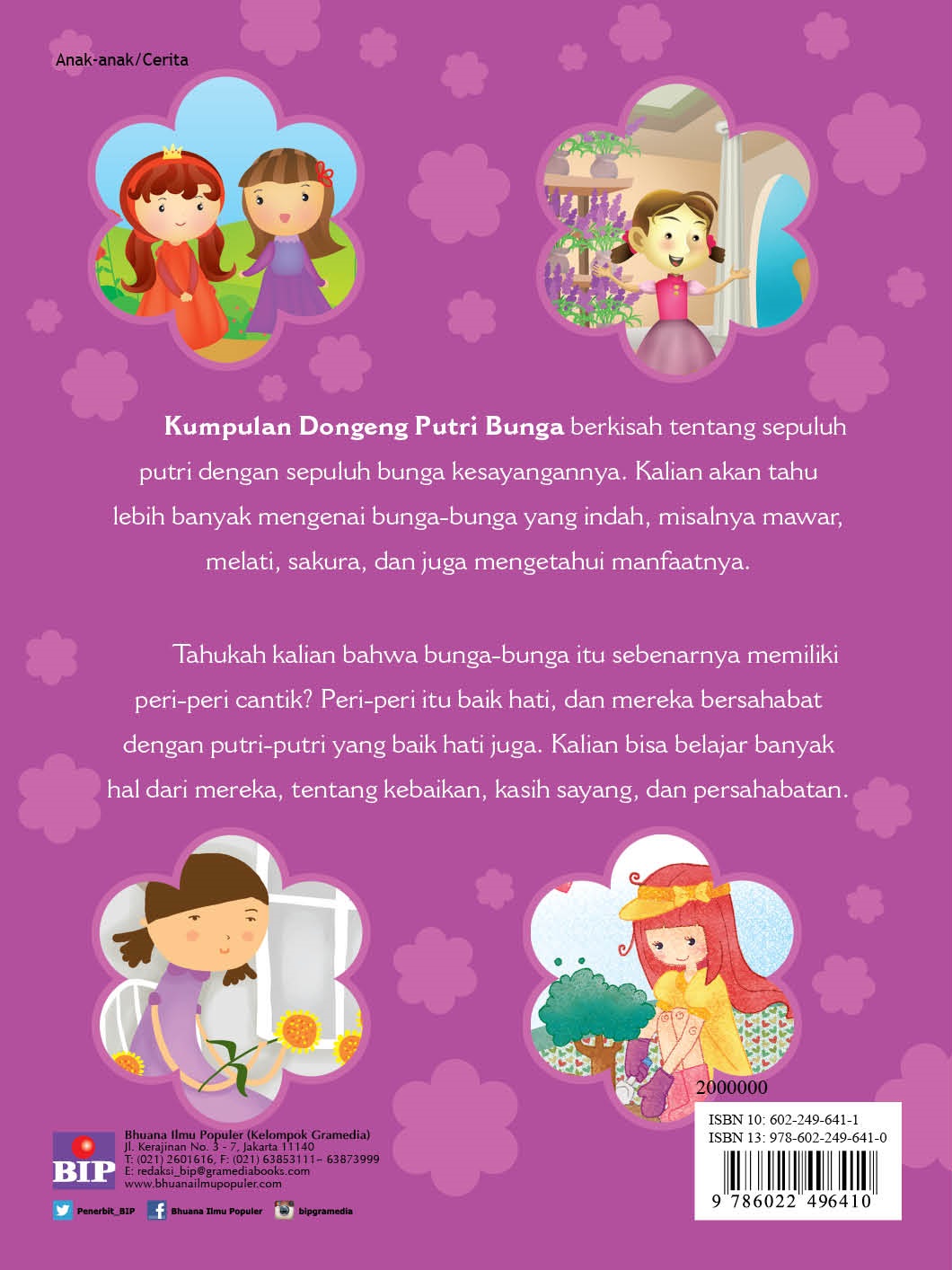 KUMPULAN DONGENG PUTRI BUNGA